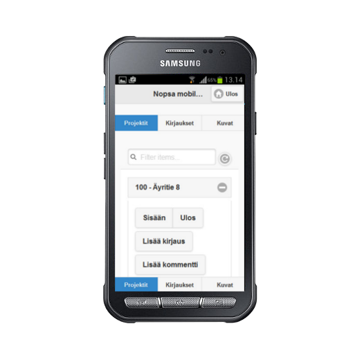 Mobile Time Notes App With Support To Gps And Nfc